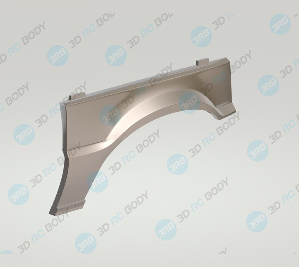 Land Rover P38 1 /10 rc Body – 3d Rc Body